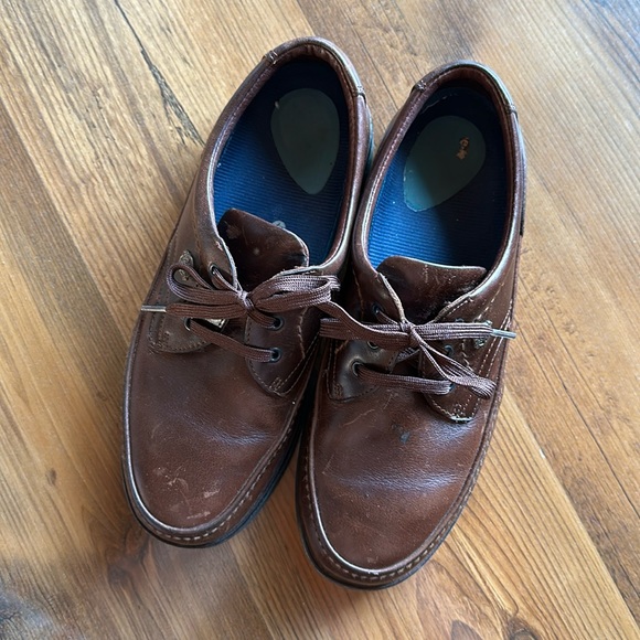 Hush Puppies | Shoes | Mens Brown Leather Hush Puppies Bodyshoe | Poshmark